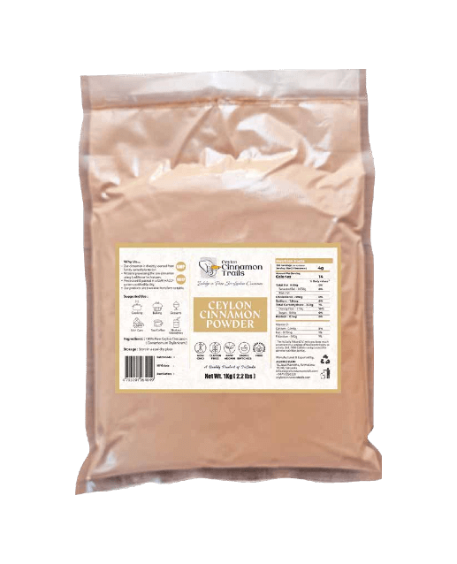 Ceylon Cinnamon Trails | Ceylon Cinnamon Powder Bulk Pack 1Kg - Ceylon ...
